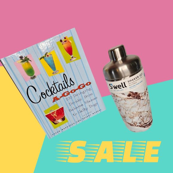 S'well | Party Supplies | Nwt Shaker Combo Set Mixology Drink Book ...